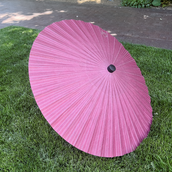 Rhubarb Japanese Ryoten Umbrella - Museum of New Mexico Foundation Shops