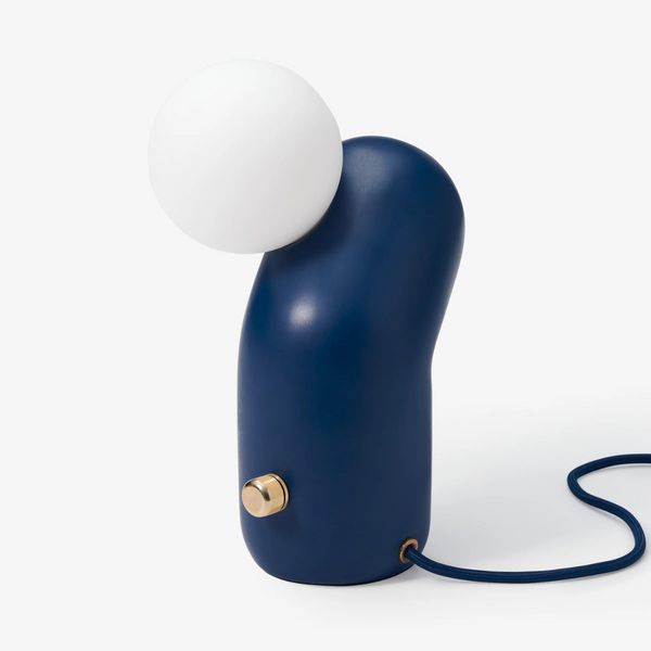 Doko Lamp in Blue - Museum of New Mexico Foundation Shops