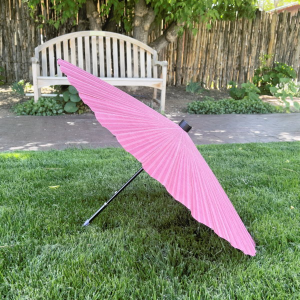 Rhubarb Japanese Ryoten Umbrella - Museum of New Mexico Foundation Shops