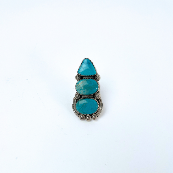 J. Draper Turquoise Ring - Museum of New Mexico Foundation Shops