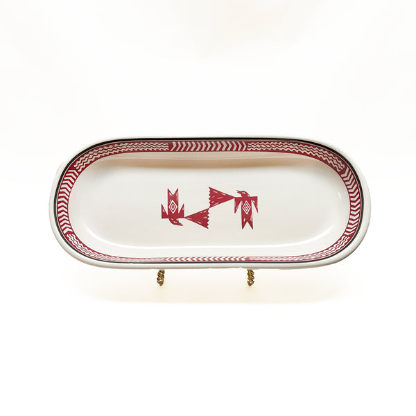 Fred Harvey Mimbreño Celery Dish - Museum of New Mexico Foundation Shops