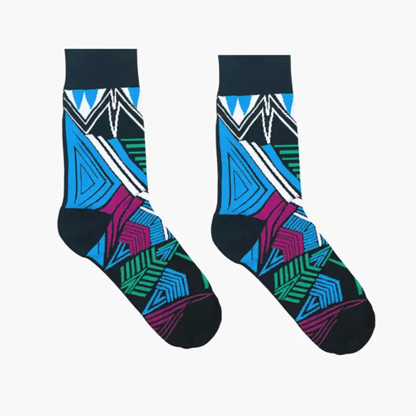 Afropop Zulu Socks - Museum of New Mexico Foundation Shops
